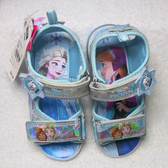 Disney | Shoes | Disney Frozen Elsa And Anna Sandals | Poshmark